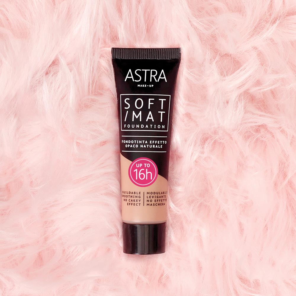 Base liquida Astra Soft Mat Foundatión Sand
